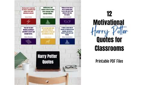 Wizarding Motivational Posters 8.5x11 PDF | Printable Movie Quotes ...