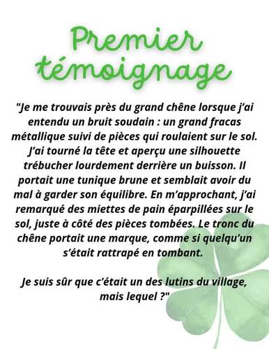 Saint-Patrick day : Écoute Active, Déduction et Coloriage, St. Patrick ...