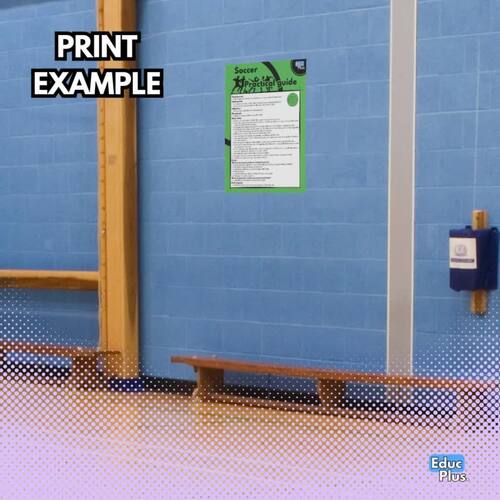 Futsal – Simplified PE Rules & Visual Guide for Teachers (Editable)