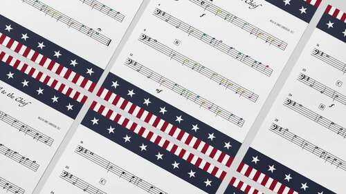 Hail to the Chief - Presidential Anthem | Cello Sheet Music | Patriotic ...