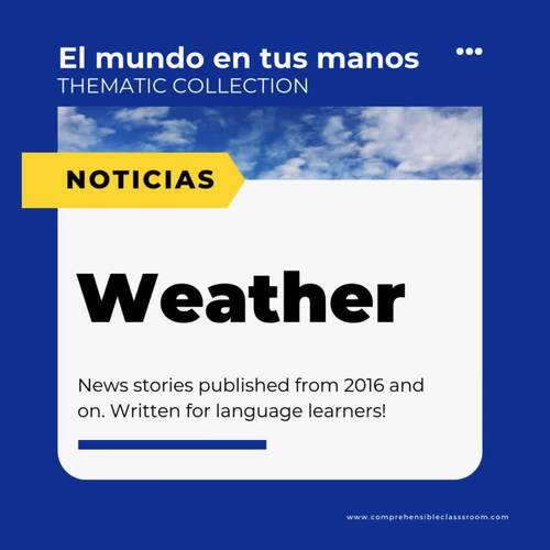 El mundo en tus manos | Thematic Collection | Weather | TPT