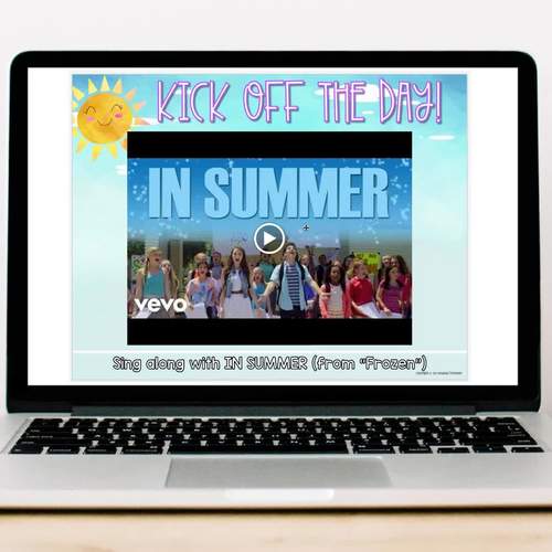 SUMMER DIGITAL THEME DAY | Google Slides | End of the Year Party