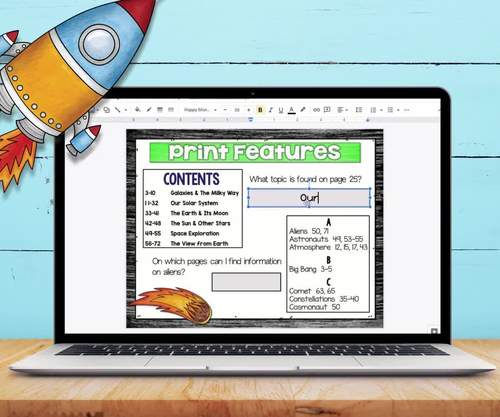 Nonfiction Text Features Informational Reading Comprehension Digital ...