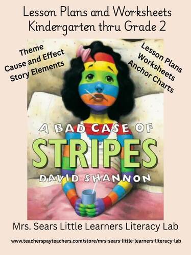 A Bad Case of Stripes Activities | Reading Comprehension Unit | TPT