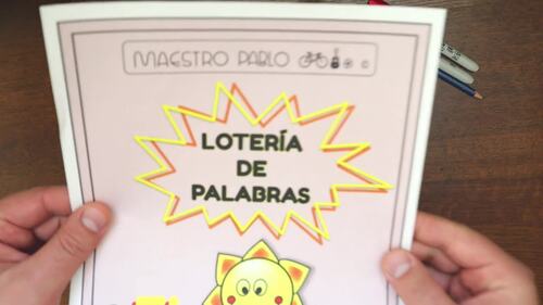 Lotería de palabras! El Verano/ Summer Bingo words Vocab Game plus ...