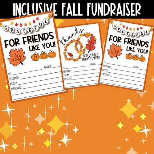 Gratitude Gram Inclusive Bracelet Thanksgiving Fundraiser Flyer ...