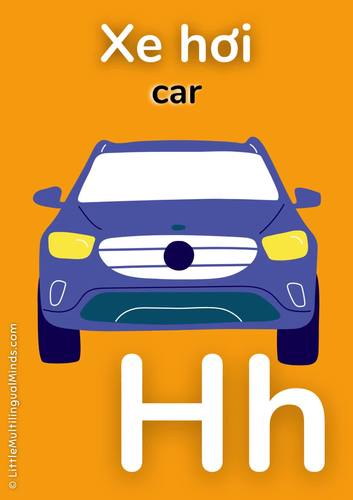 Vietnamese Alphabet Flashcards, Word Walls, Posters - Bilingual Resources