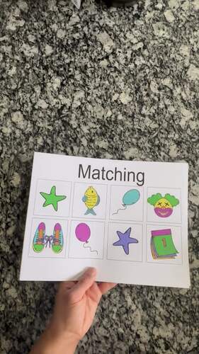 April fools Day Matching recognition sorting pictures theme center busy ...