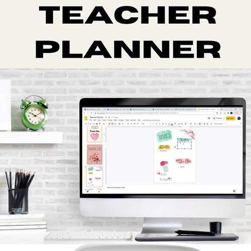 Teacher Planner Digital and Print by Hands on Learning LLC | TPT