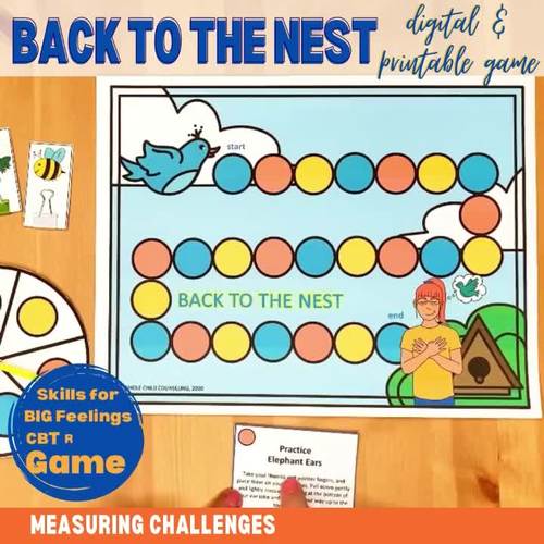 Problem Solving Skills for Big Feelings Digital and Print SEL CBT Board ...