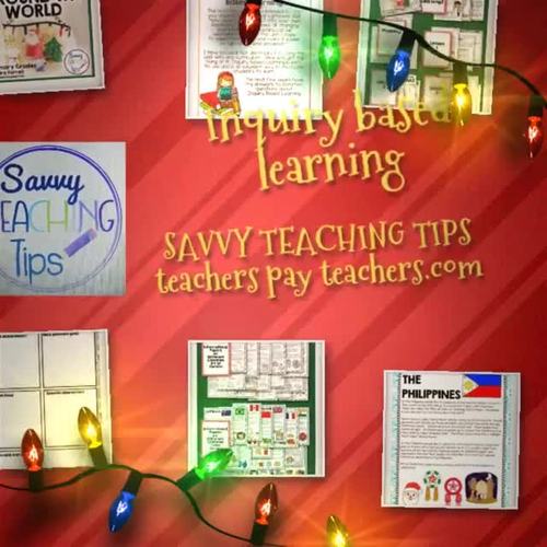 CHRISTMAS & WINTER HOLIDAYS Around the World PBL Inquiry Unit | TPT