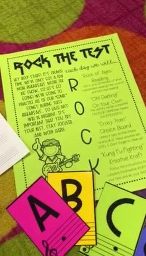 Rock the Test Transformation Pack by Ms Williams Yall | TPT