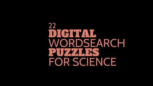 Digital Word Search Puzzles for Science Early Finishers by JayZee