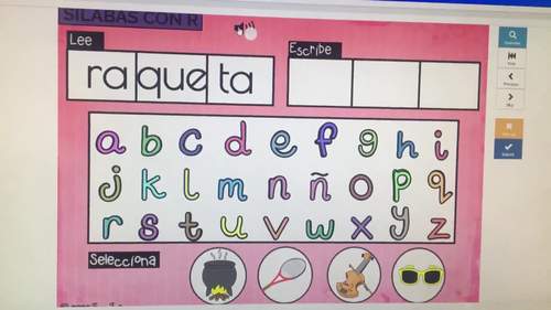 Sílabas con la R en Boom Cards | Lectoescritura by Sra Tatiana | TPT