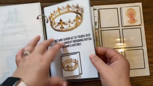 Special Education Adapted Book about Queen Elizabeth II (life skills ...