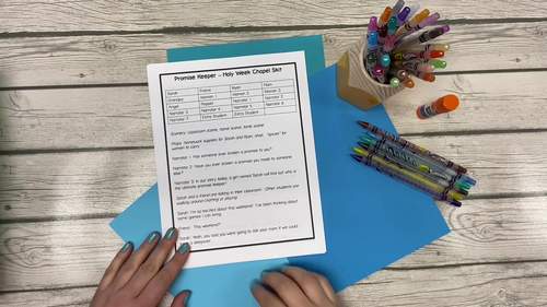 Chapel Skit Bible Lesson Holy Week for Middle School by Teach by Faith