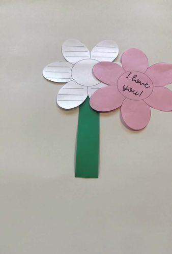 Printable Mother's Day Potted Flower Craft by Teaching with Mama Owl