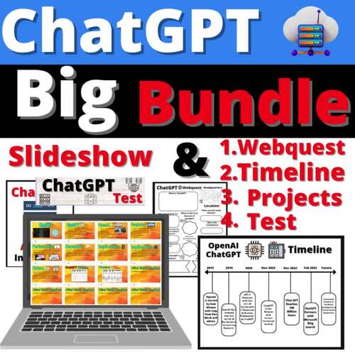 ChatGPT Artificial Intelligence Big Bundle Resources Slideshow Lessons ...