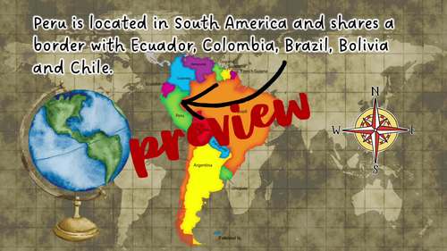 Spanish-Speaking Countries of the World - PERU! (Animated Presentation!)