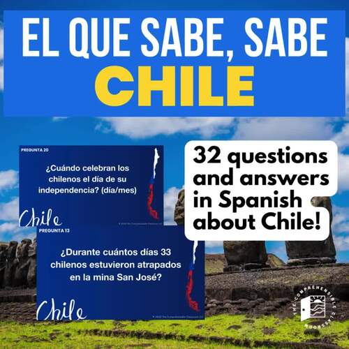 El que sabe, sabe game | Chile by The Comprehensible Classroom by ...