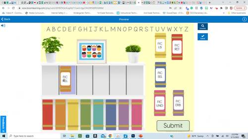 Fiction Shelf Order Boom Cards | Self Correcting Digital Task Cards