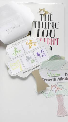 The Thing Lou Couldn't Do: Growth Mindset Tree Craft Read Aloud ELA