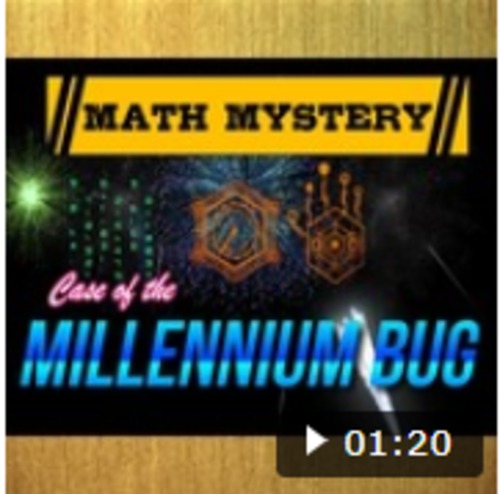New Year Math Activity Mystery Multi-Grade Differentiated Bundle (1-7)