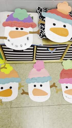 Snowman Craft, Activities, Writing, and Glyph by Blue Skies with ...