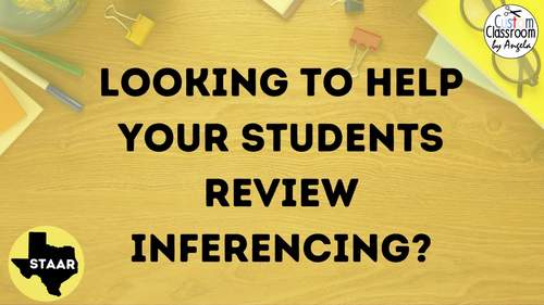 STAAR Inference Daily Reading Comprehension | 1 Week Warm Up ...