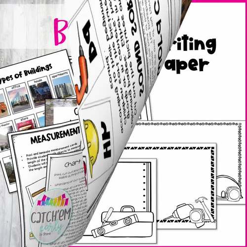 Building Study Supplements Creative Curriculum Preschool w/ Math-ELA ...