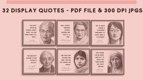 Womens History Month Posters For Womens History Month Bulletin Board ...