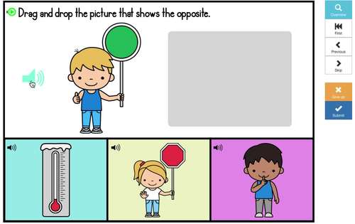 BUNDLE | Opposites | BOOM CARDS™ by Teaching Literacy | TPT