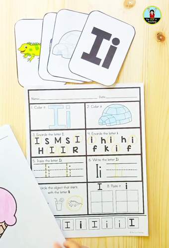 Letter I - Letter of the Week by The Joy in Teaching | TPT