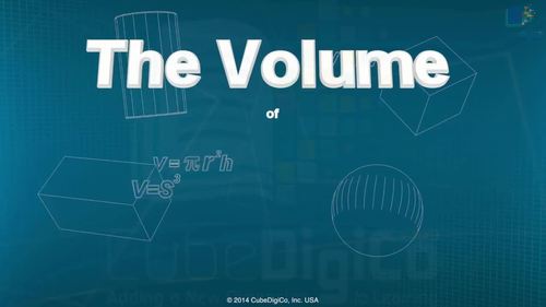 The Volume of Matter - High quality HD Animated Video - eLearning