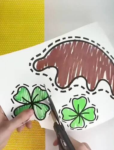 St Patricks Day Build a Ice Cream Craft Spring Craftivity Cut & Paste ...