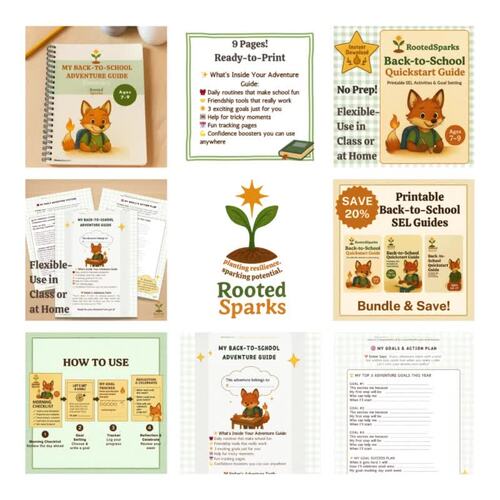 Back-to-School Success Guide | Elementary Life Skills Workbook by ...