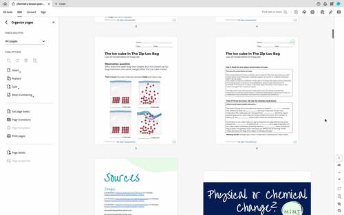 Chemistry Lesson Bundle - 6th grade Science by The MINTful Classroom