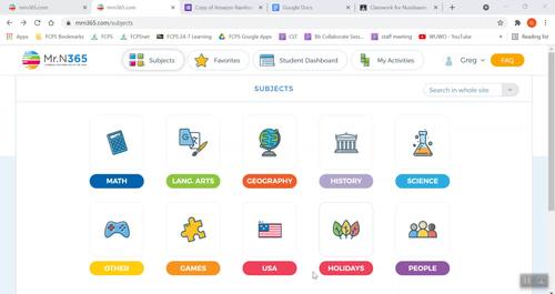 MrNussbaum/Google Classroom Reading Comprehension Assessment System