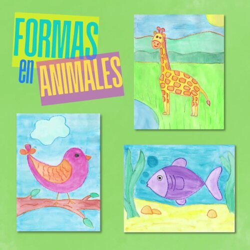 ANIMALES en El ARTE - Spanish Art Lessons – Animal Art Project - 1st ...