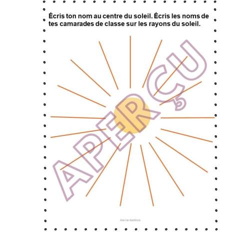 Cahier d'activités fin d'année-Activity book End of the school year