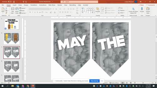 May The 4th Be With You Quick Decor Banner to Celebrate Star Wars Day