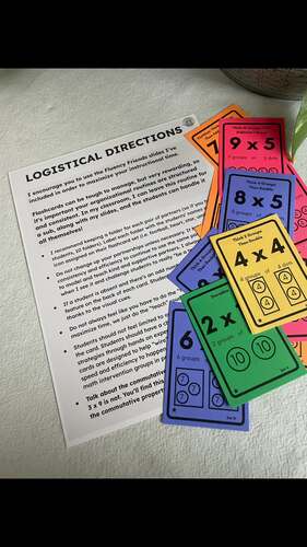 Multiplication Fact Fluency Cards | Strategy-Based Math Fact Practice ...