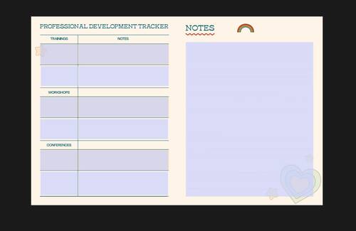 2026–2027 Editable Teacher Planner | Hippie Theme | Lesson, Grade ...