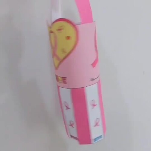 Pink Ribbon Craft Windsok,Breast Cancer Awareness Classroom Bulletin ...