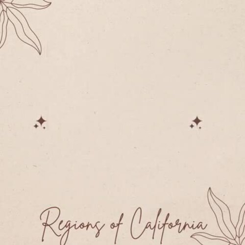 California Regions Map / 4 Regions Informational and Narrative Writing ...