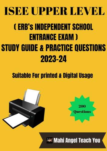 ISEE Upper Level prep 2023-2024: Comprehensive Exam Study Guide | TPT