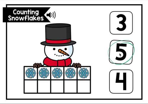 Numbers 0-10 On Ten Frames Winter Kindergarten Boom Cards | TPT