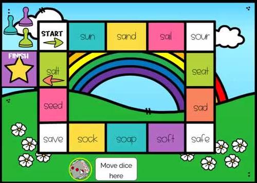 Boom Spring Themed Articulation Board Game Boom Card™ Bundle: R, L, S, Z