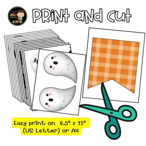 Haunted Houses Bulletin Board Kit Spooky Fall Halloween Door Decor Editable