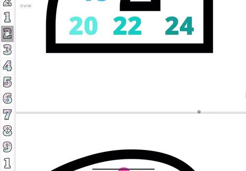 Multiplication Tables Posters-B&W and Color by Big Teacher Energy